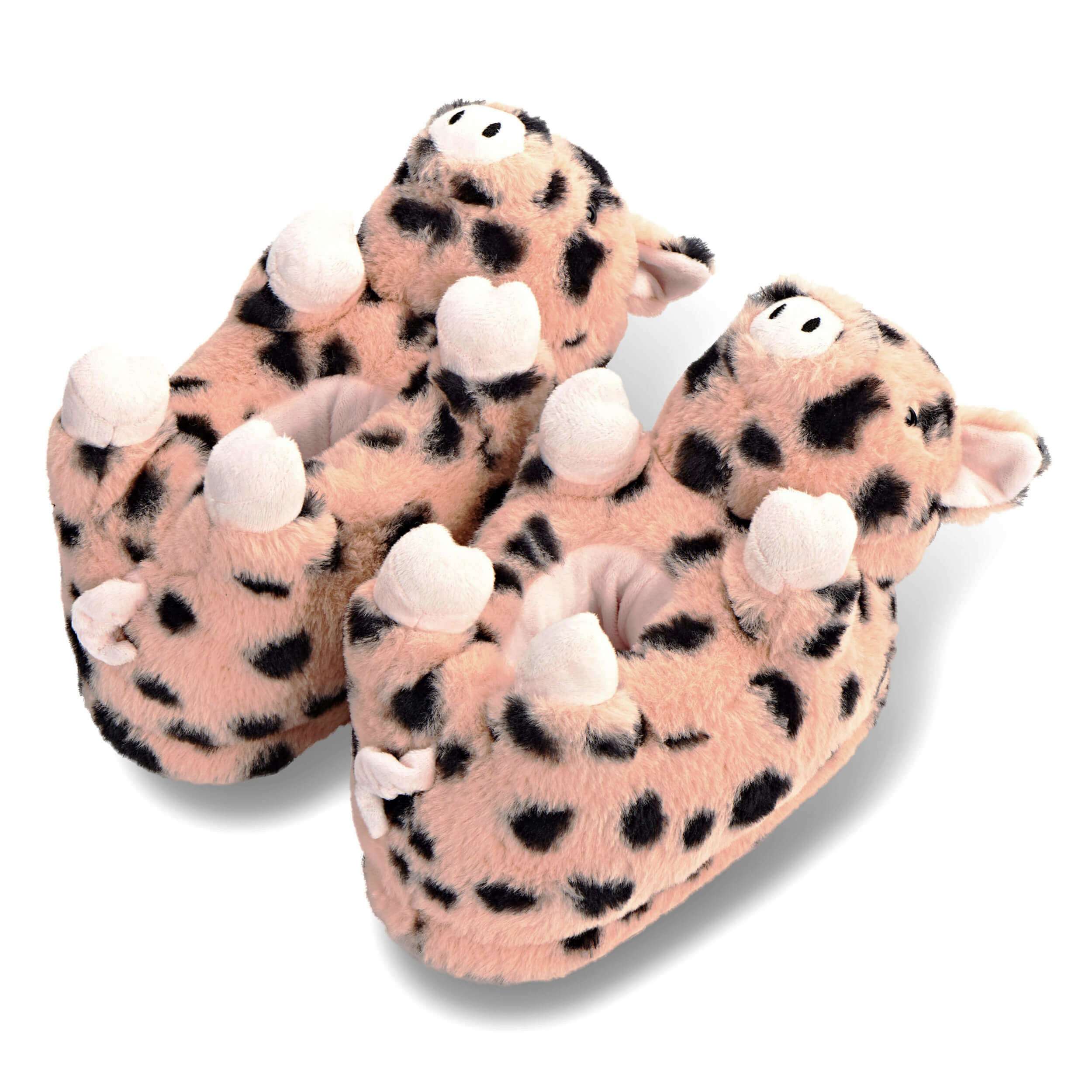 Sugar the Pig | Anti-Skid Fuzzy Slippers for Women | Oooh Yeah! Socks