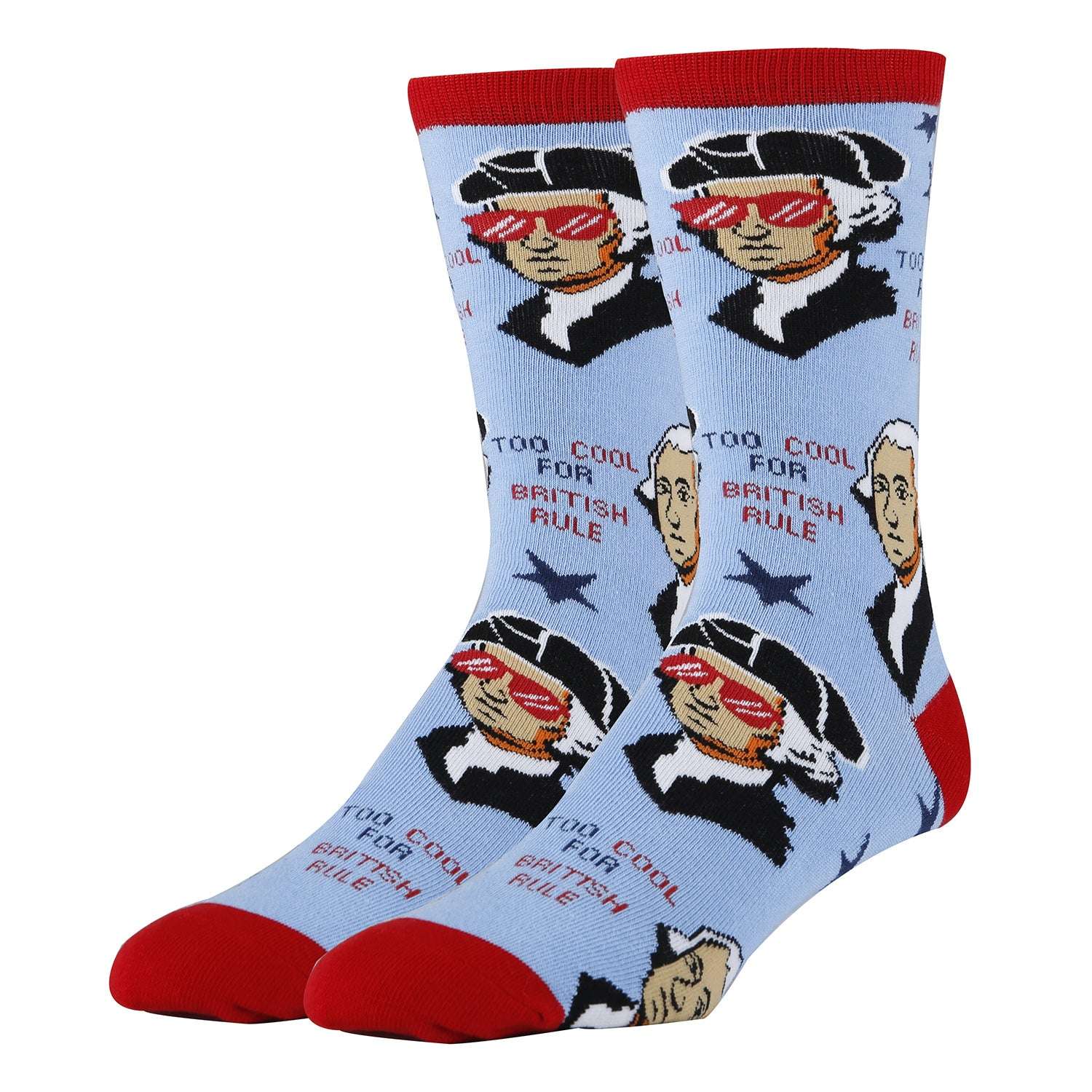 George Washington Socks | Novelty Crew Socks For Men | Oooh Yeah! Socks