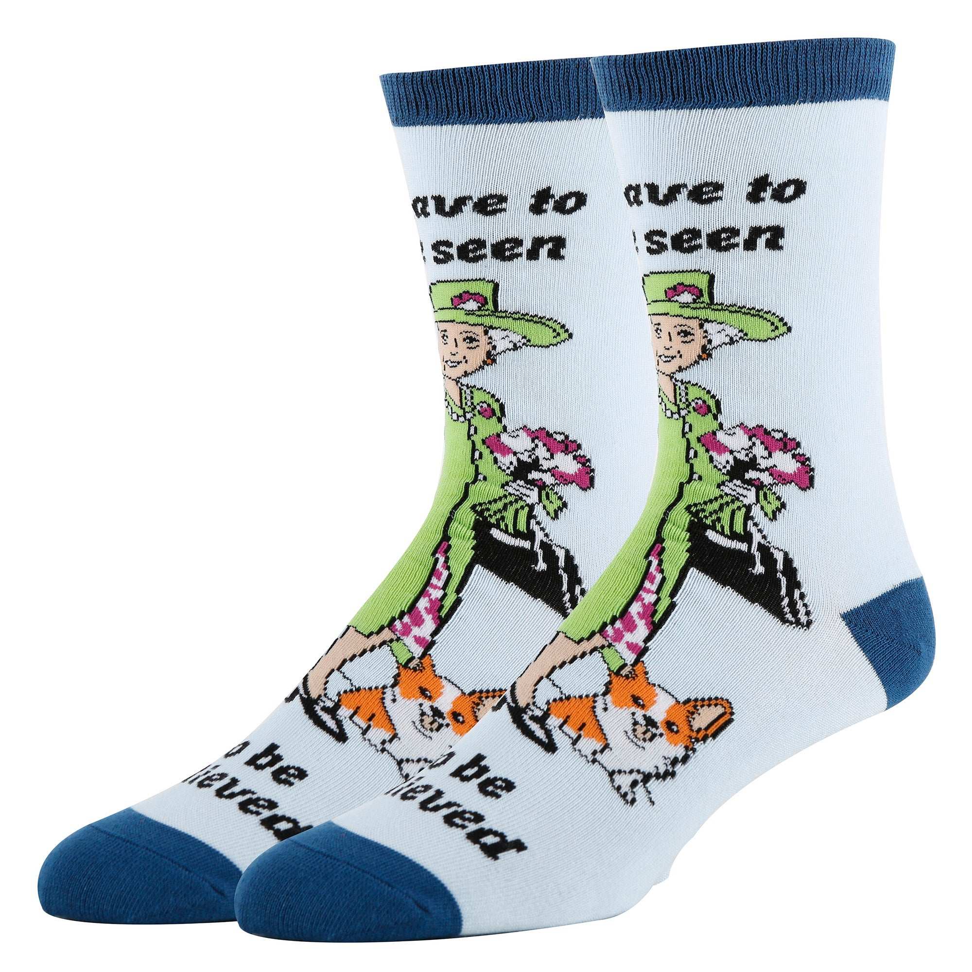 Your Majesty Socks | Political Crew Socks For Men | Oooh Yeah! Socks