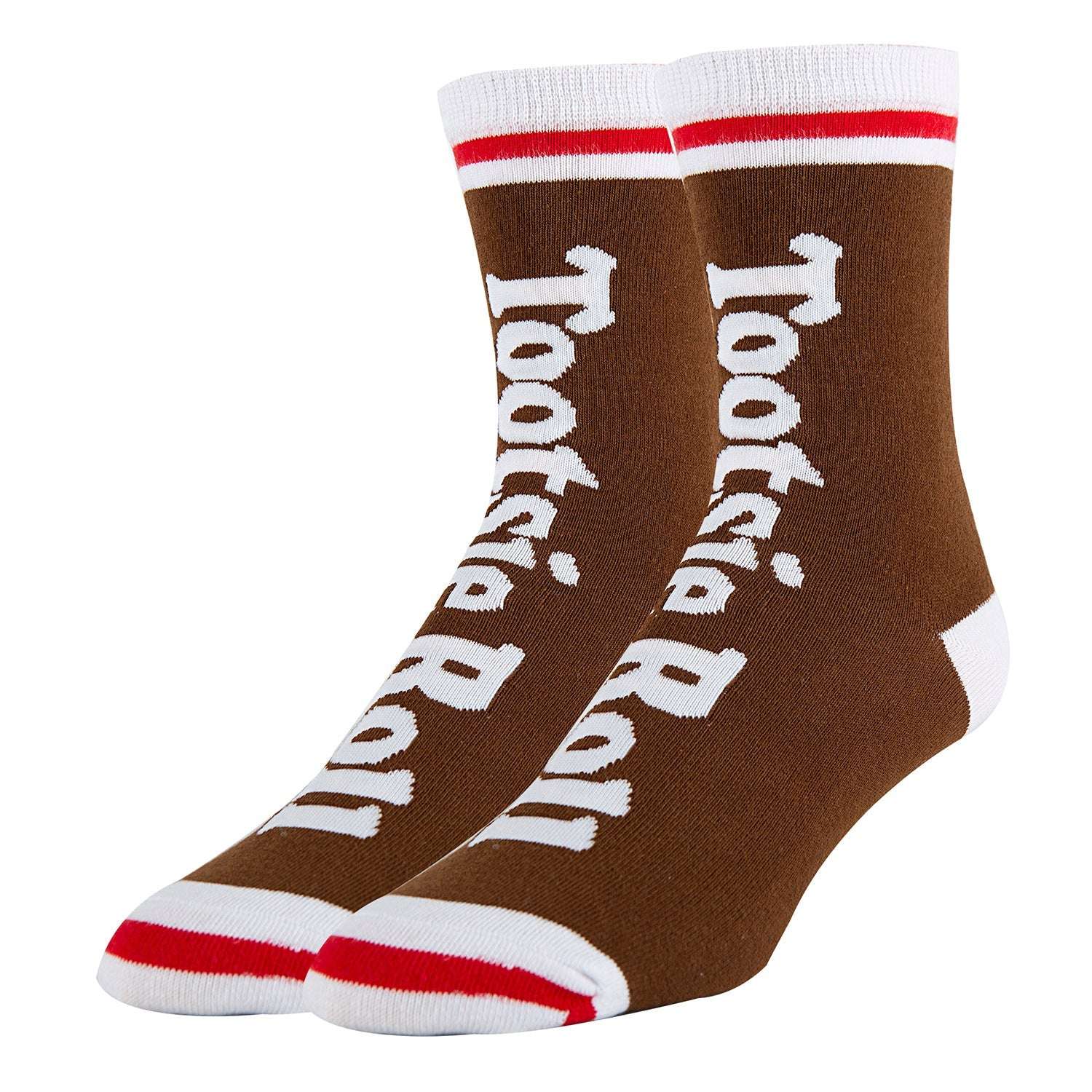 Tootsie Roll Socks | Novelty Crew Socks For Mens | Oooh Yeah! Socks
