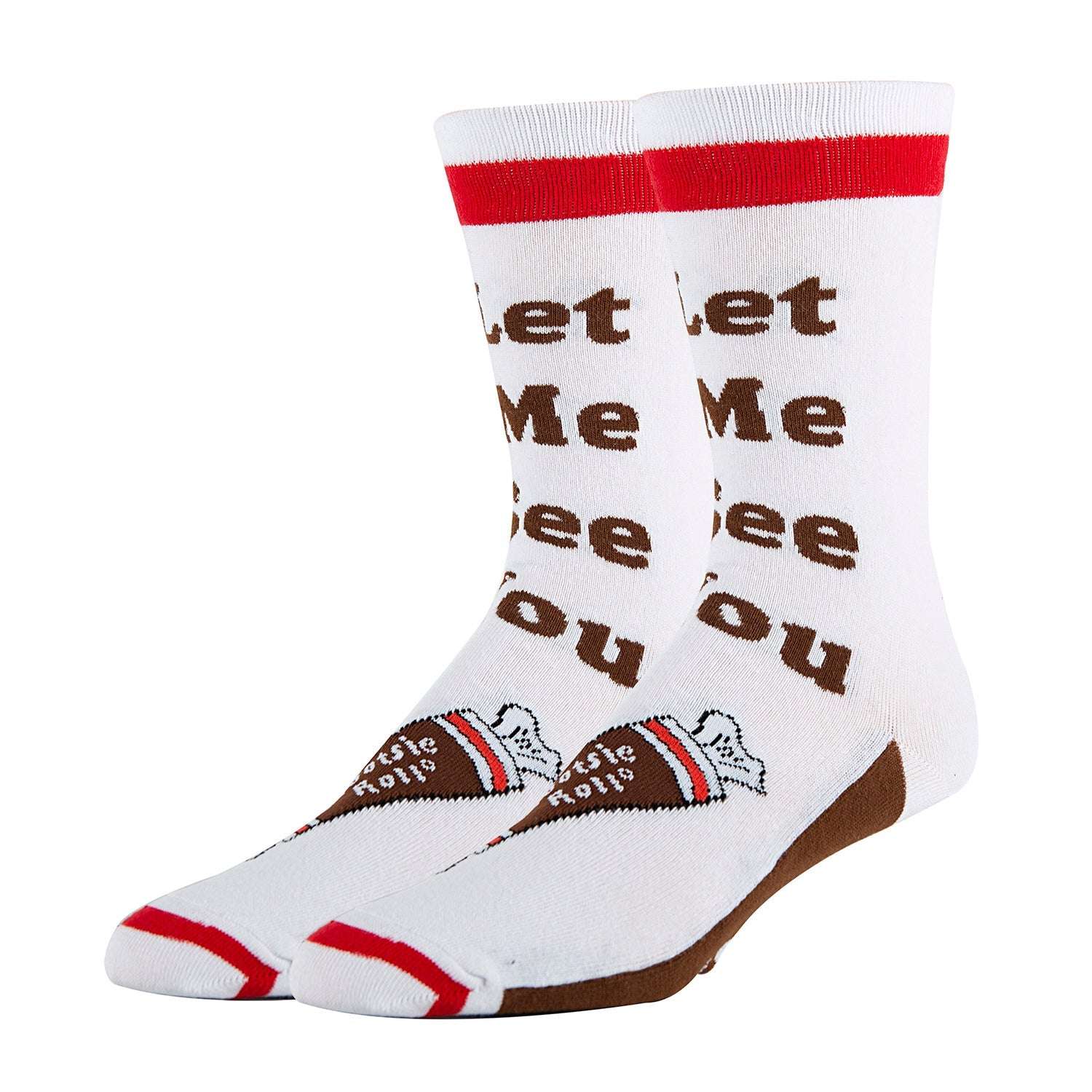 Let Me See U Tootsie Socks | Novelty Crew Socks For Mens | Oooh Yeah! Socks
