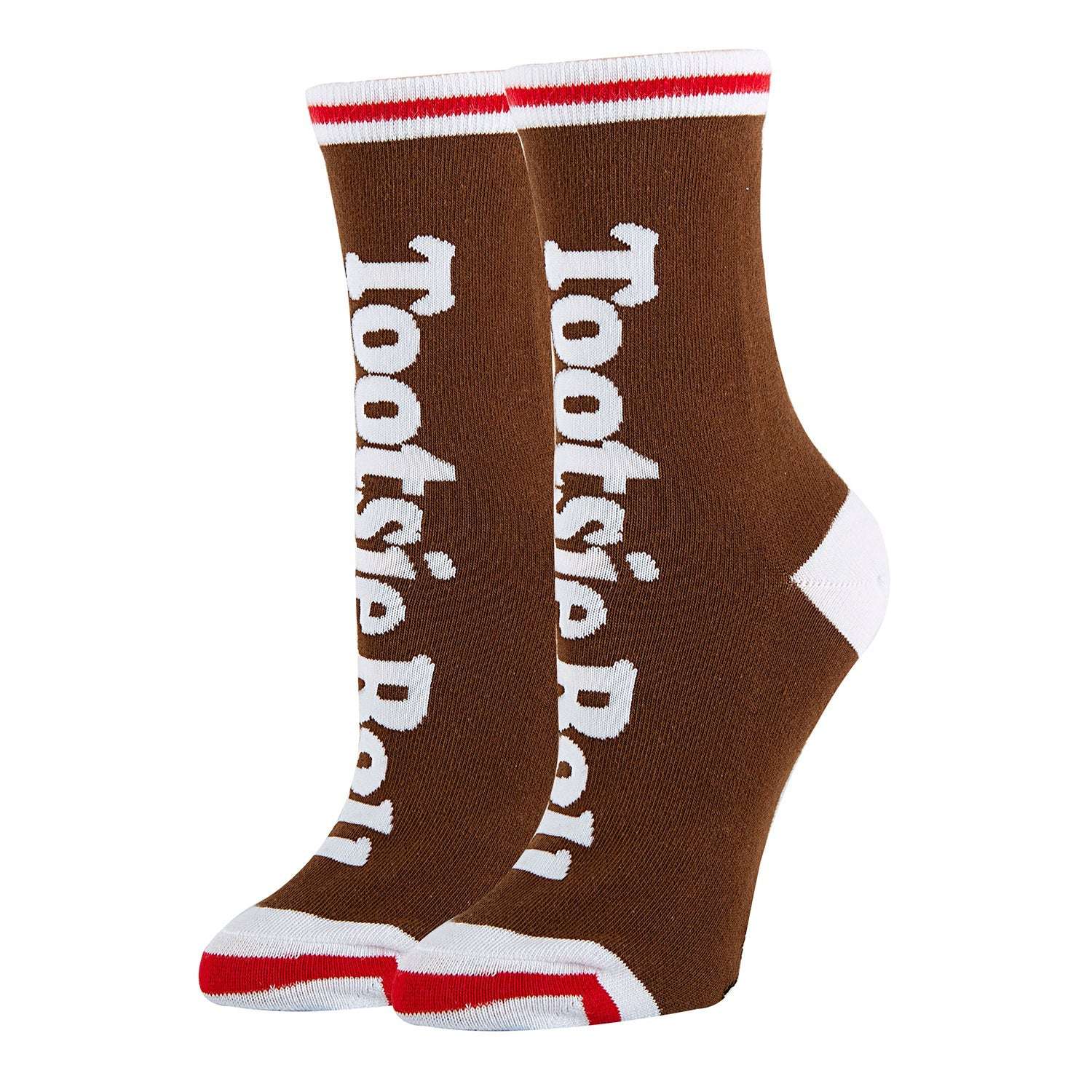 Tootsie Roll Socks | Novelty Crew Socks For Womens | Oooh Yeah! Socks
