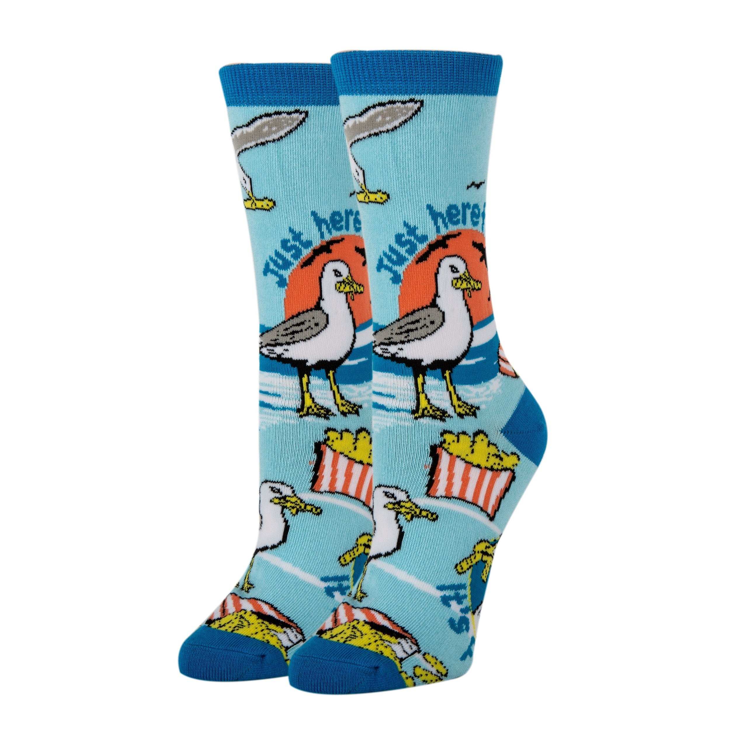 Fry Day Socks | Novelty Crew Socks for Women | Oooh Yeah! Socks