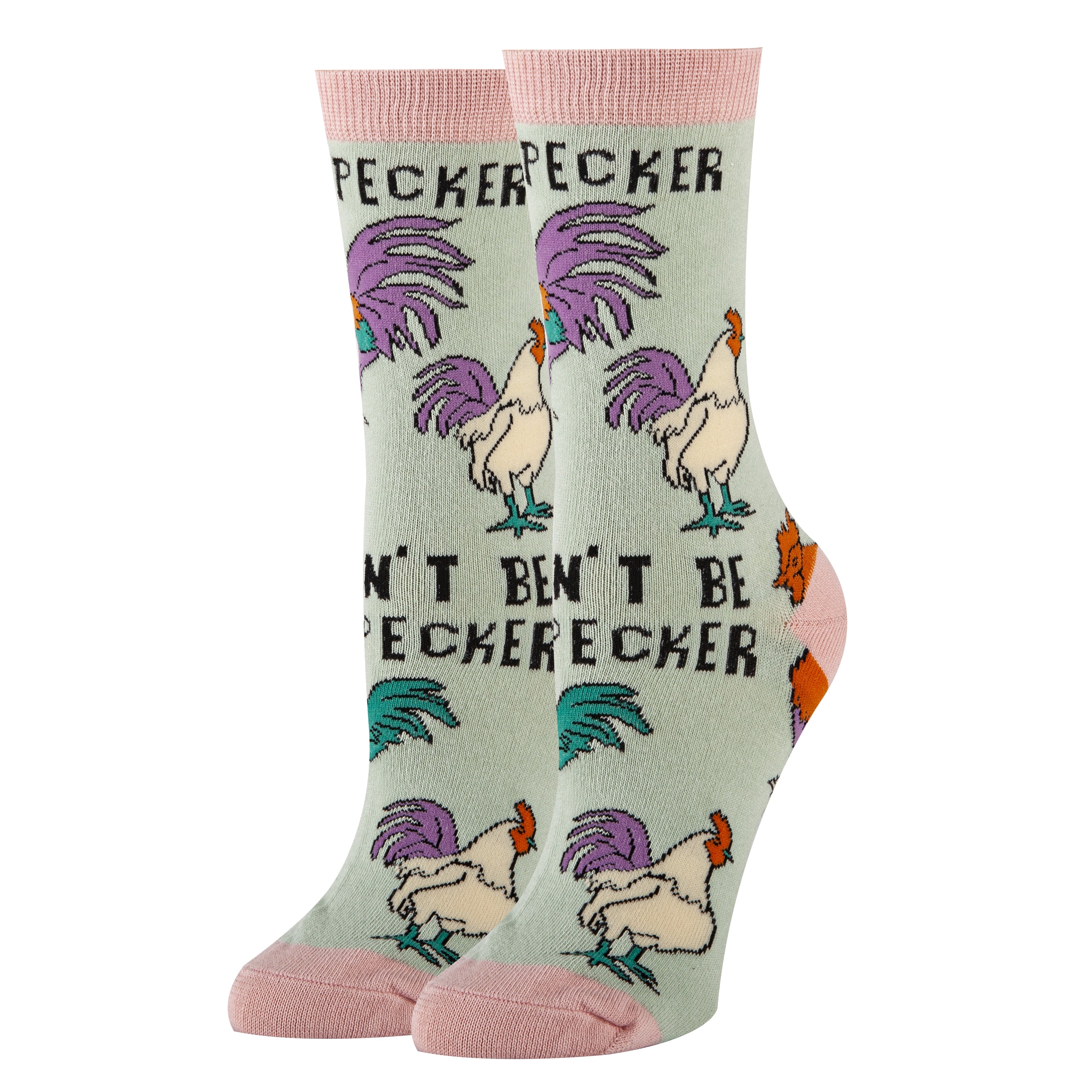 Pecker Socks | Novelty Crew Socks For Women | Oooh Yeah! Socks