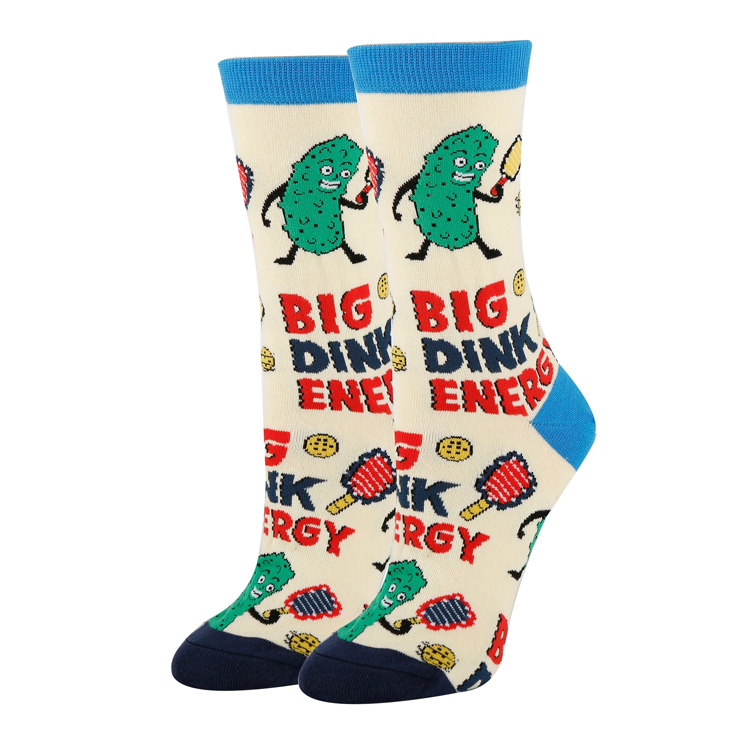Pickle Ball Socks | Novelty Crew Socks For Women | Oooh Yeah! Socks