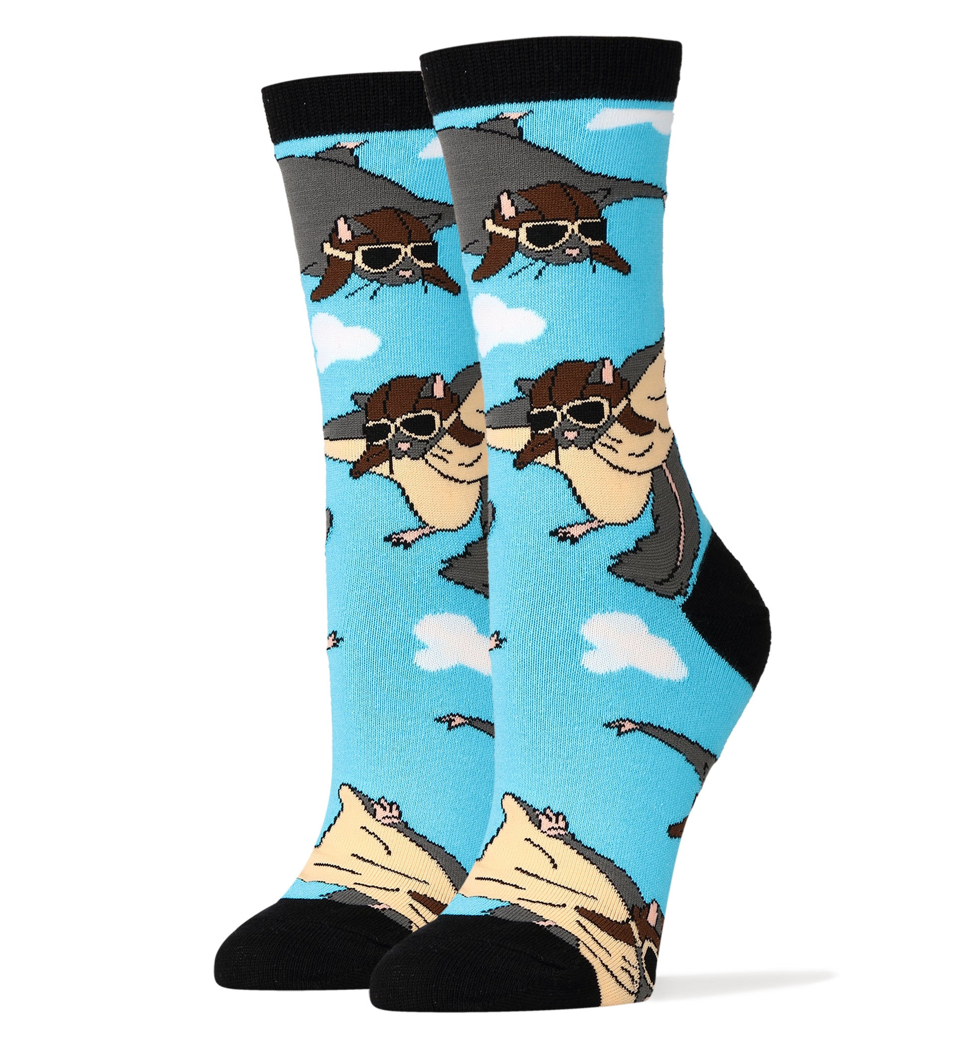 Flying Squirrels Socks | Fun Crew Socks For Women | Oooh Yeah! Socks
