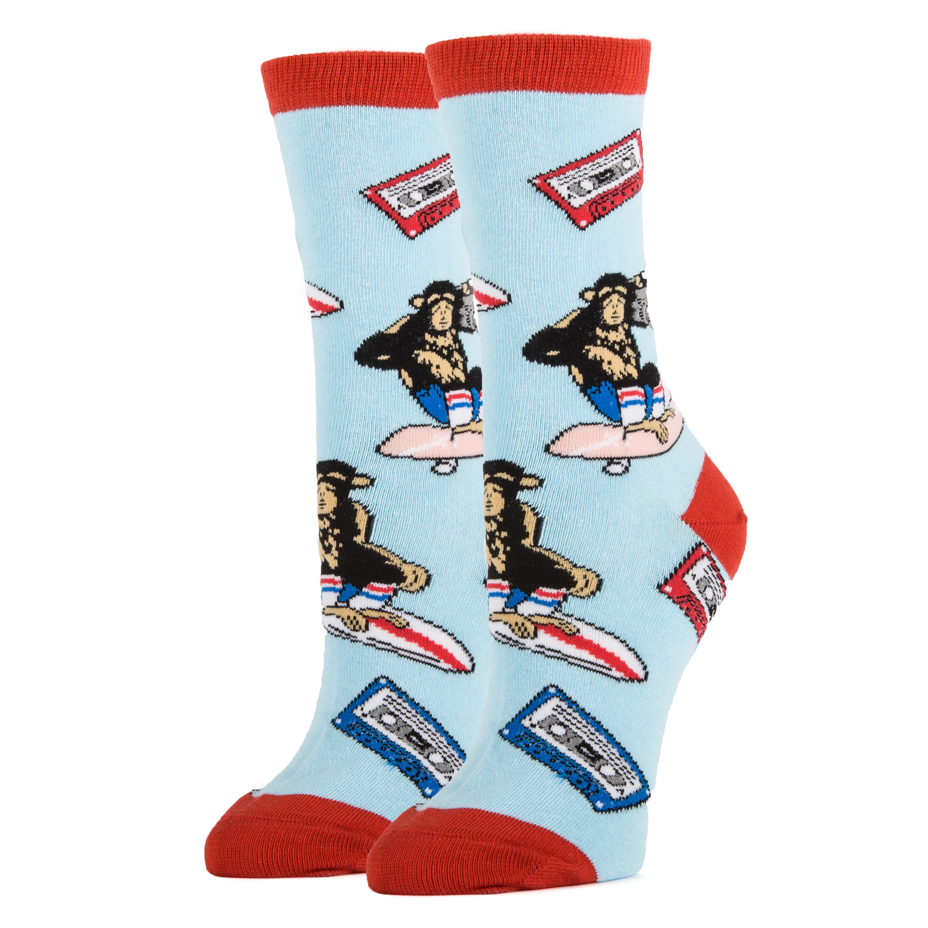 Funky Munky Socks | Novelty Crew Socks For Women | Oooh Yeah! Socks